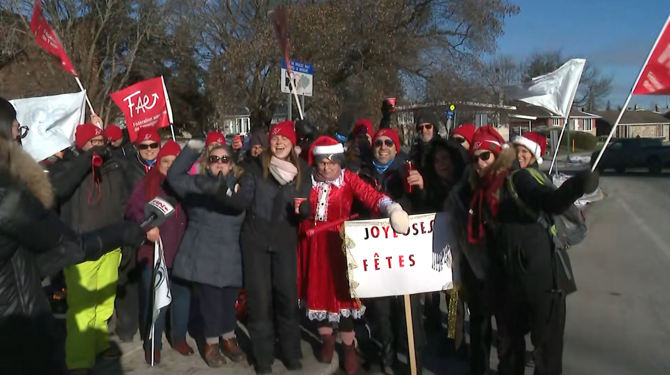 Une 22e journée de grève pour la FAE - TVA Gatineau