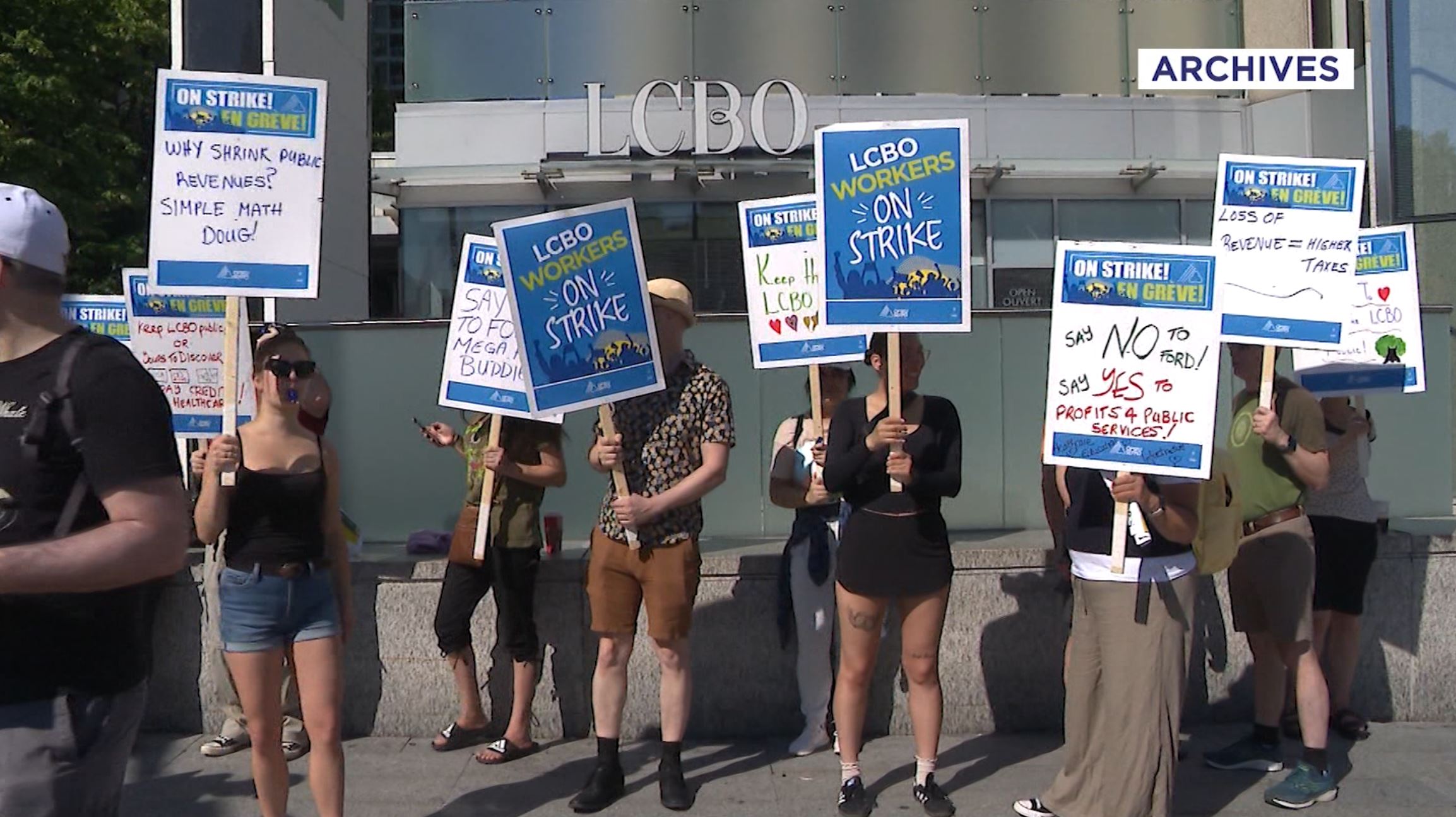 Grève à la LCBO: la LCBO ne compte plus réouvrir des succursales vendredi - TVA Gatineau