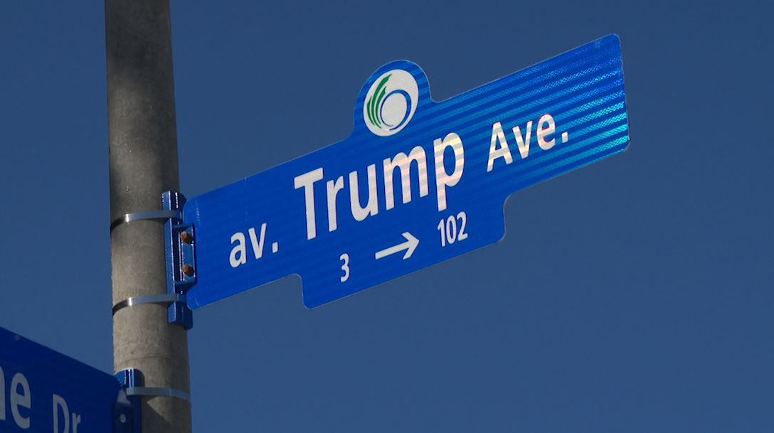 Doit-on changer le nom de l'avenue Trump ? - TVA Gatineau
