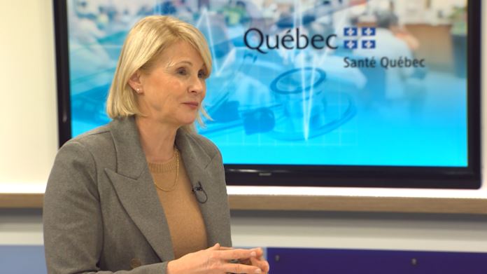 Suite de l'entrevue avec Geneviève Biron, PDG de Santé Québec - TVA ...